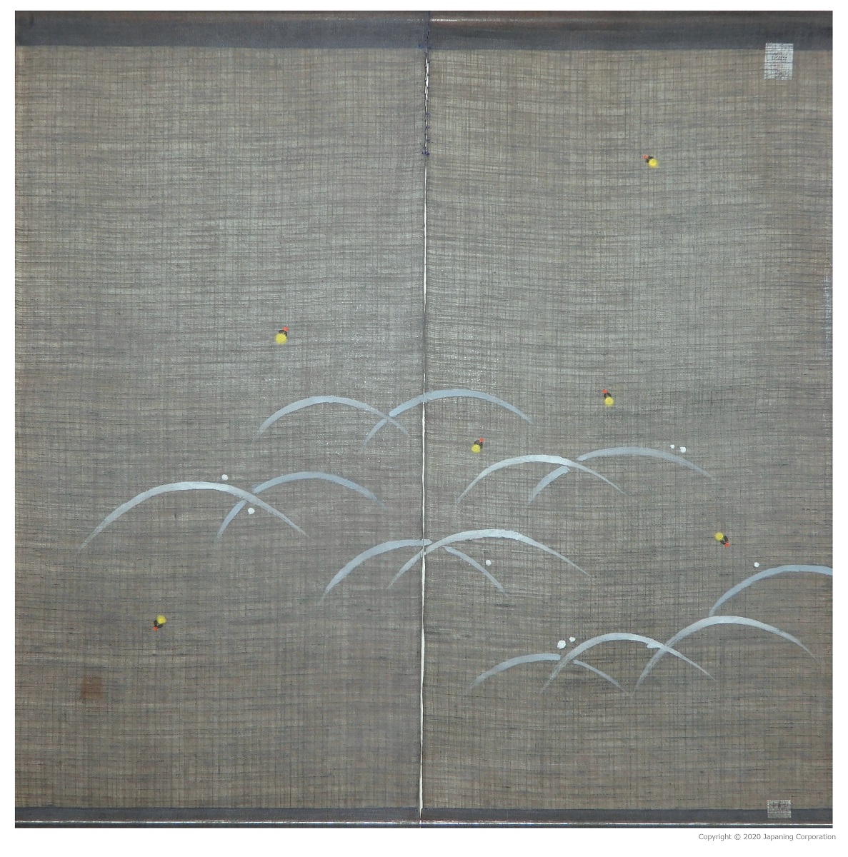 Firefly over grass | Hand-Drawn | Japanese Handmade Crafts Shop ...